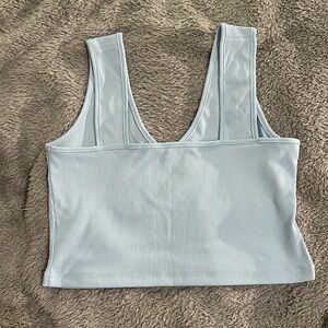 SHEIN | Tops | Super Cute Baby Blue Shien Top | Poshmark